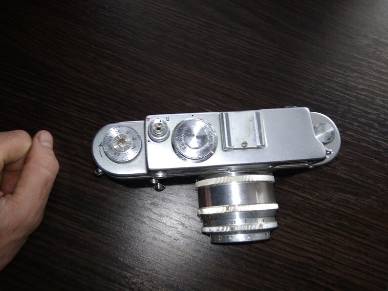 Very Rare, Vintage Soviet Camera MIR USSR 1960s Industar 50 Lens ...