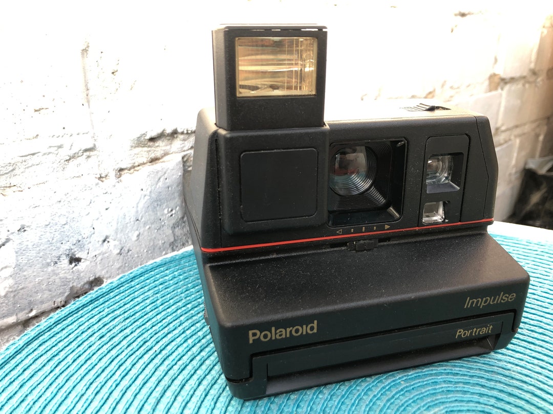 Vintage Camera Polaroid Impulse Portrait,polaroid Camera,vintage Camera ...
