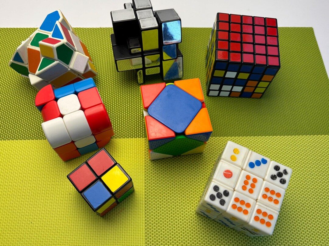 Rubik's Cube Collection, Puzzle Set, Cool Puzzles, Great Gift for a ...
