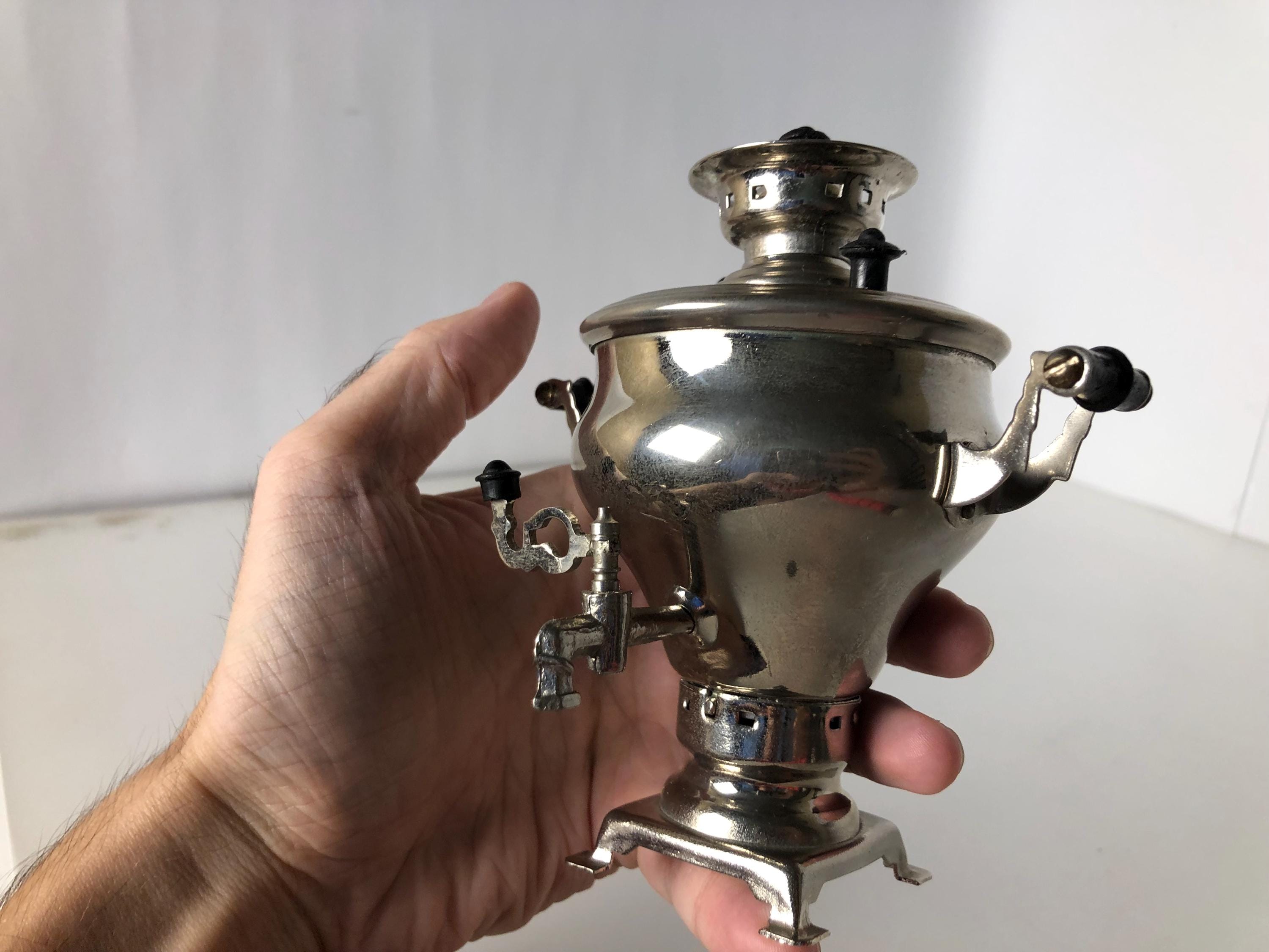 Rare Samovar Vintage Table Souvenir of the USSR 1970s Tea Culture Small ...