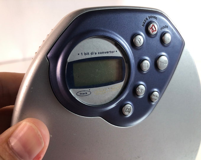 Vintage Sony Style DISCMAN 1990s Mix Cd Classic Portable Music Player ...