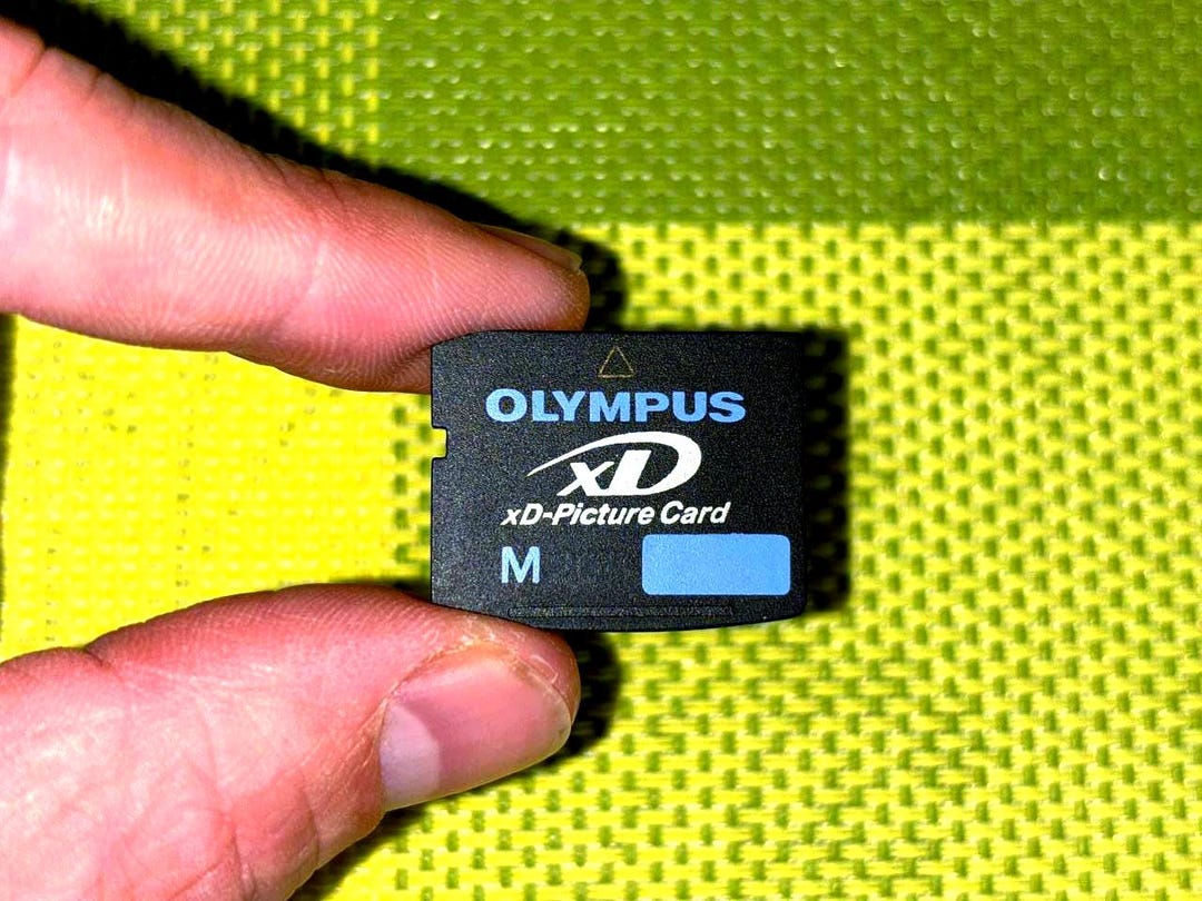 Working, Original, Memory Card Olympus Xd-picture Card, Digital Card M ...