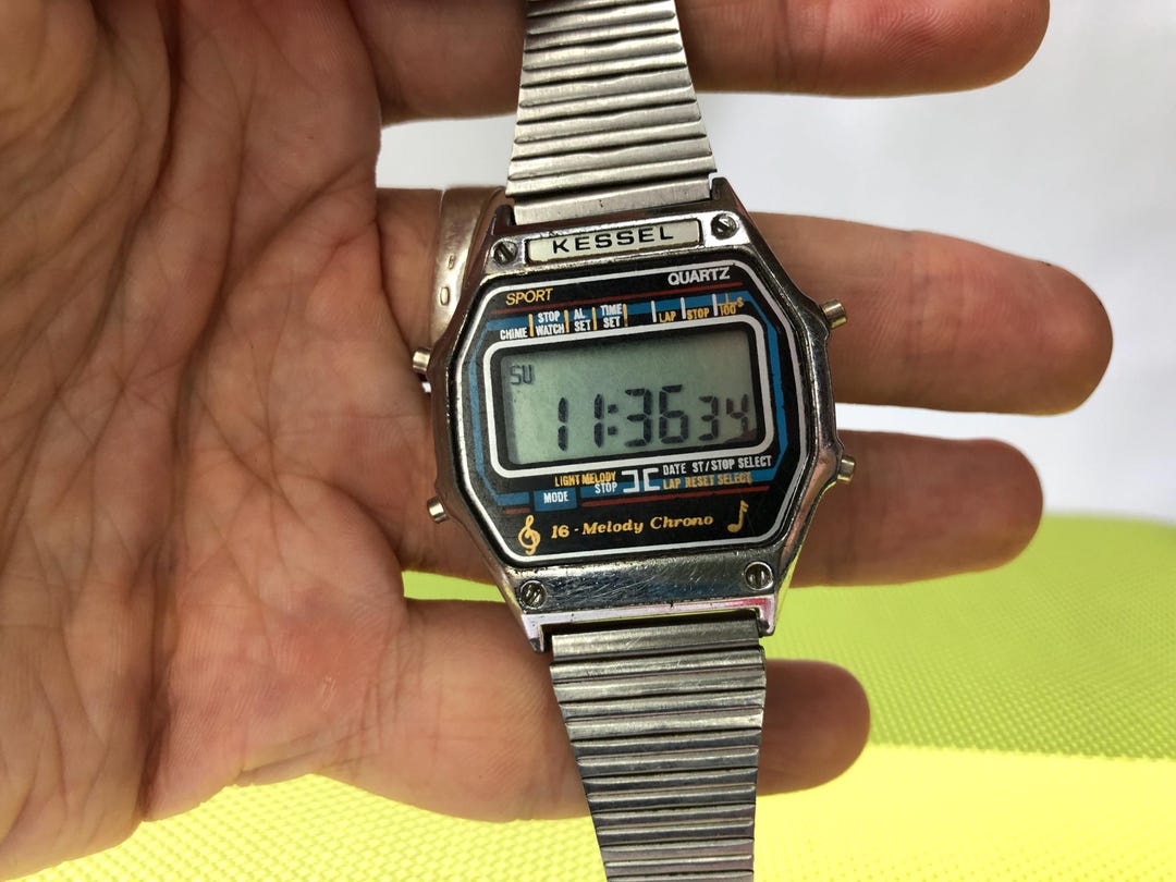 MONTANA Kessel Sport Working ,men's Watch Old, LCD Dial Wrist ,watch ...
