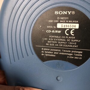 Very Rare Model, Old Popular, Compact, Working, Vintage, Cd Player Sony ...