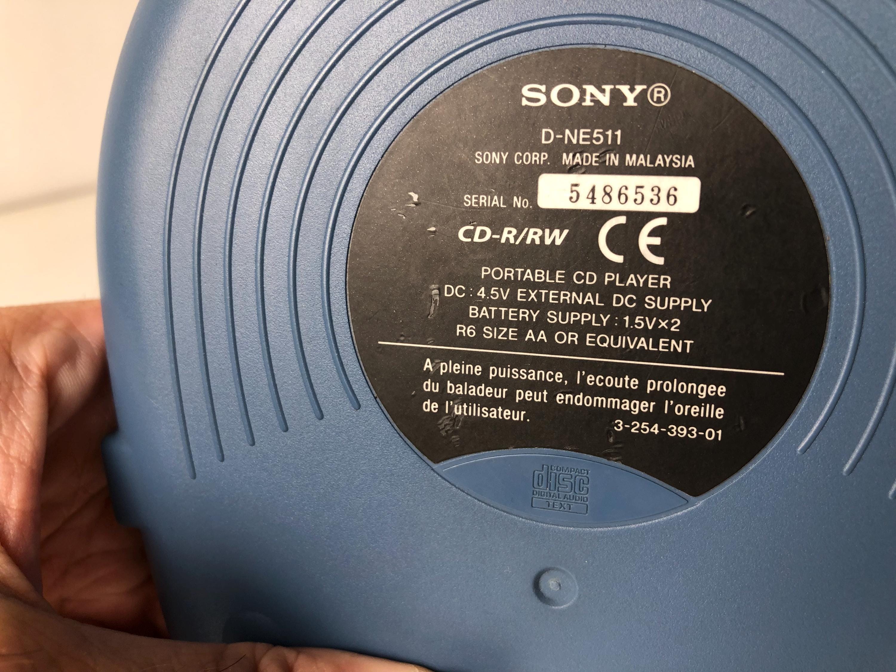 Very Rare Model, Old Popular, Compact, Working, Vintage, Cd Player Sony ...