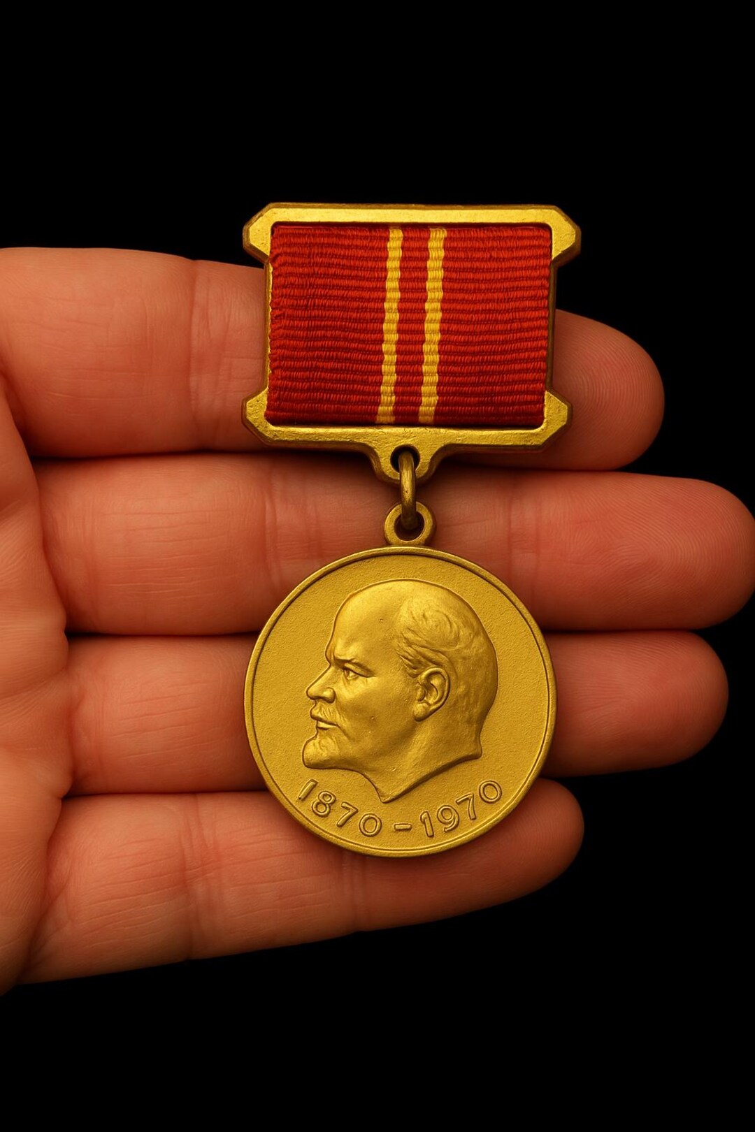 Vintage USSR Medal “for Valiant Labor” — 100 Years Since the Birth of ...