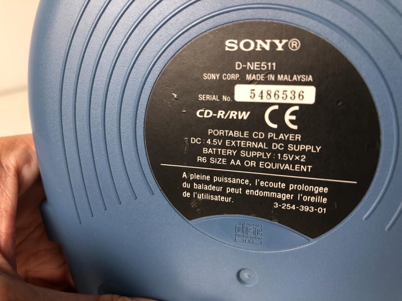 Very Rare Model, Old Popular, Compact, Working, Vintage, Cd Player Sony ...