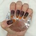 Spiderweb French Tip Nails | Halloween Nails | Luxury Press on Nails ...