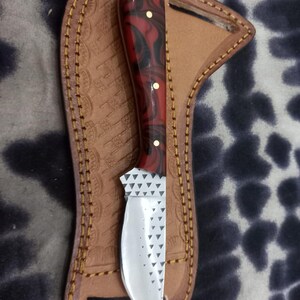 Custom Handmade Farrier Rasp Steel Cowboy Knife,birthday Gift,gift for ...