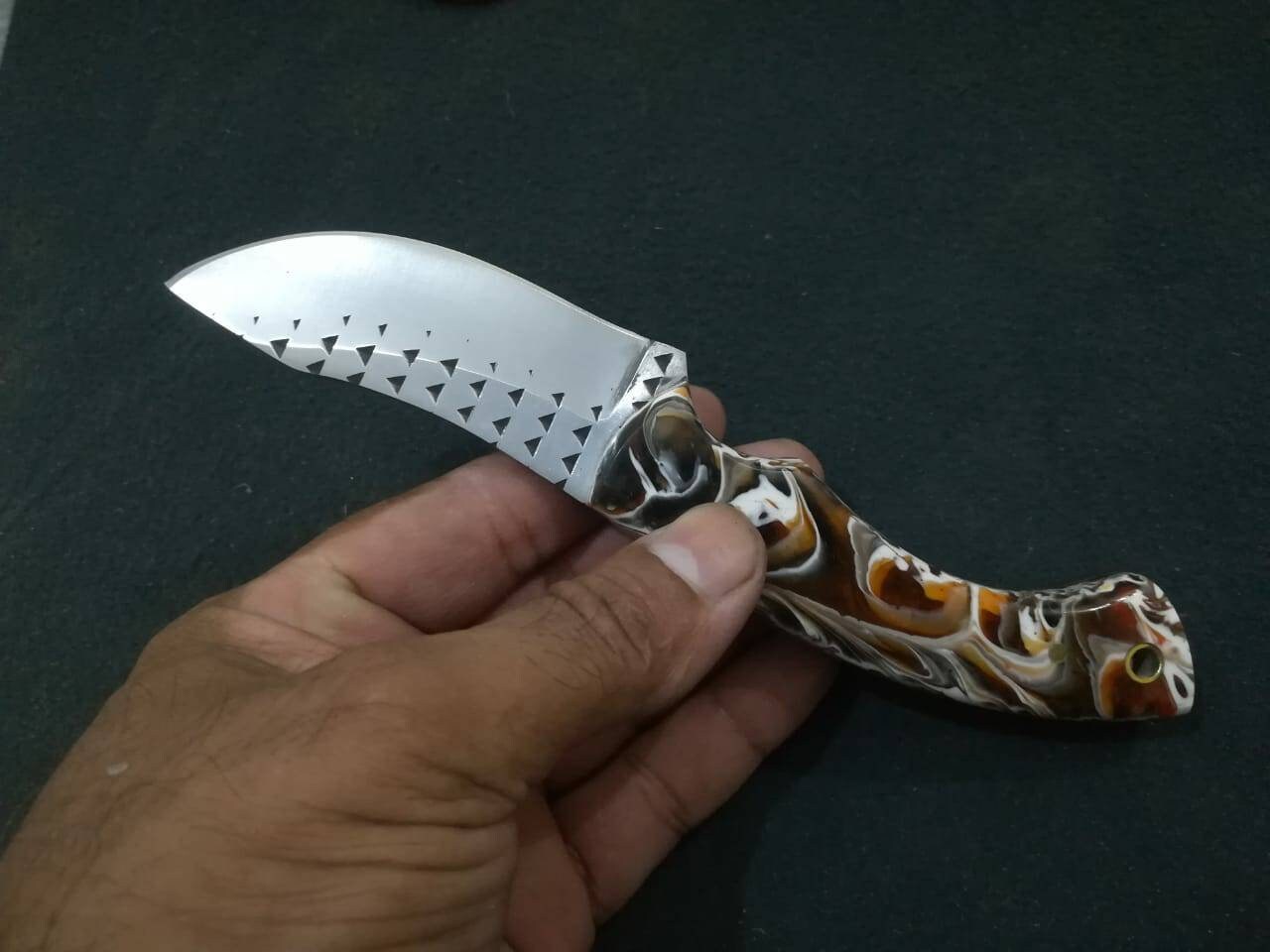 Custom Handmade Farrier Rasp Steel Cowboy Knife... - Etsy