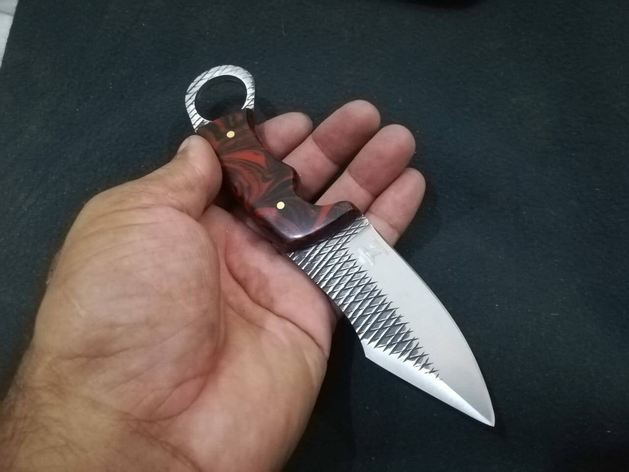 Custom Handmade Farrier Rasp Steel Cowboy Knife.... - Etsy