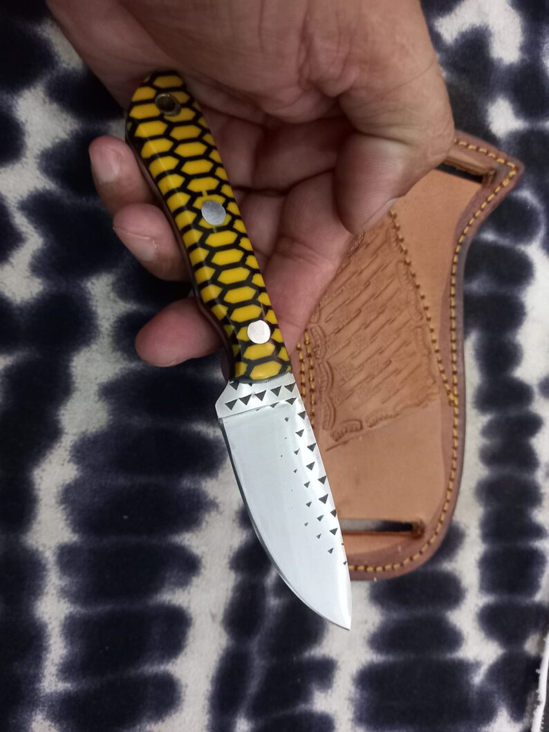 Custom Handmade Farrier Rasp Steel Cowboy Knife - Etsy