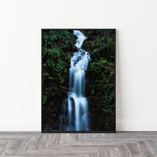 Print of Waterfall - Etsy
