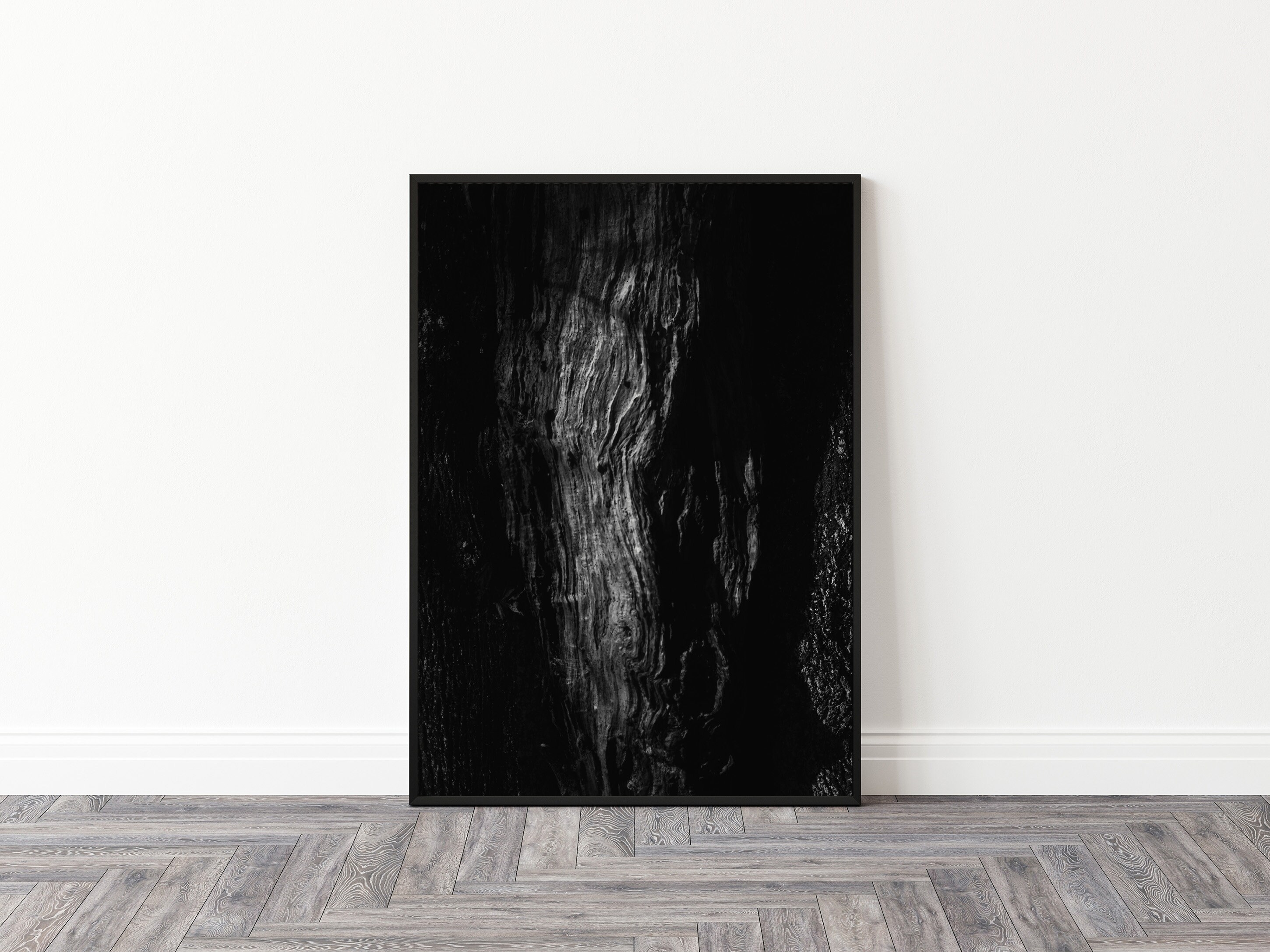 Moody Tree Bark at Discovery Park in Seattle Printable Wall - Etsy