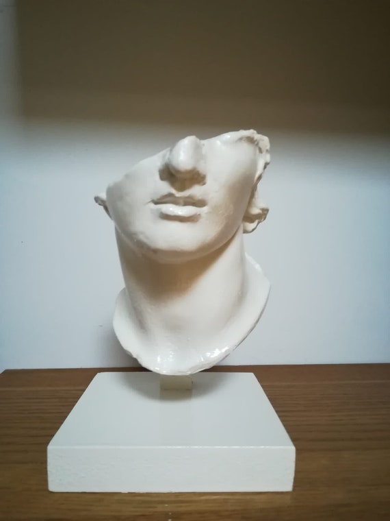 Fragmentary Colossal Head of a Youth_ Sculpture Replica - Etsy