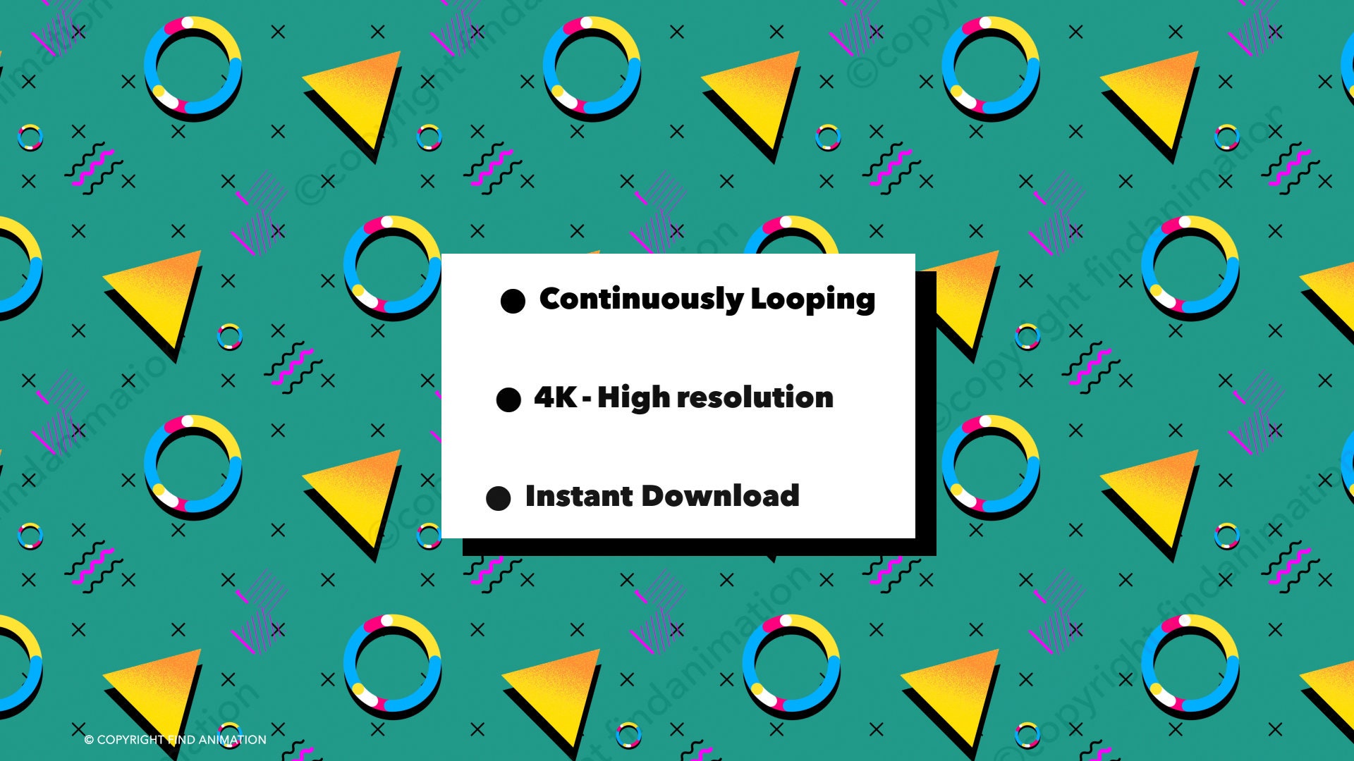 90s Retro Animated Background Pattern, Background Animation Video ...