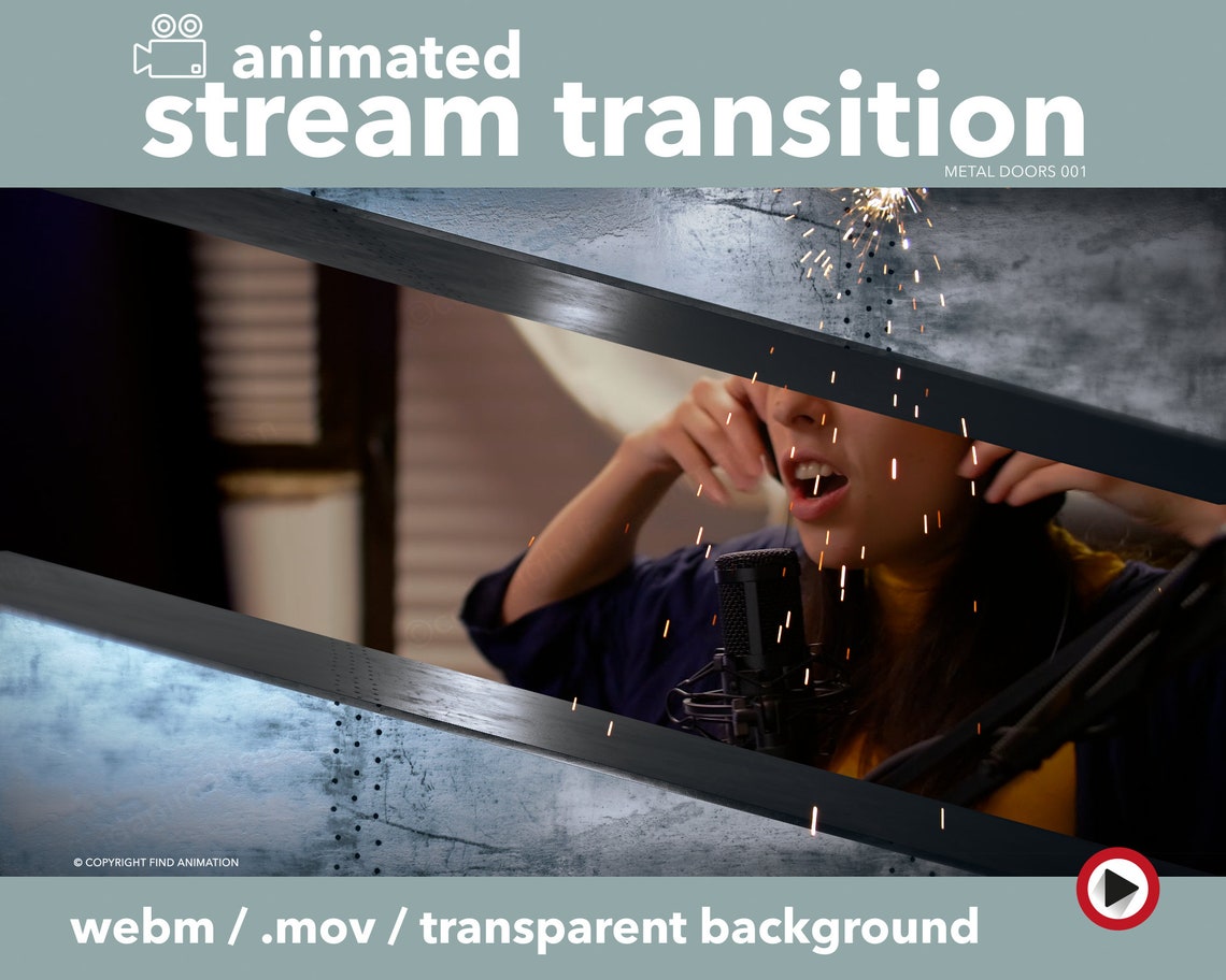 Animated Twitch Transition, Twitch Overlay Animated, Stream Transition ...