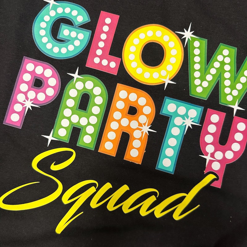 Glow Party Shirt - Etsy