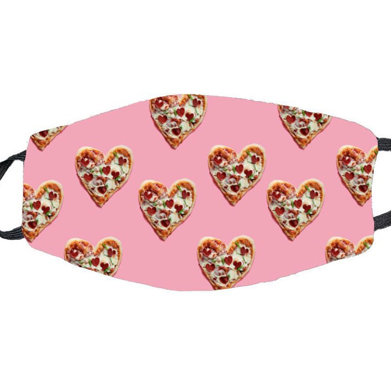 Pizza Face Mask - Etsy