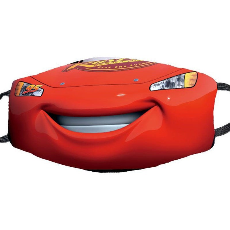 Lightning Mcqueen Mask - Etsy