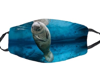 Manatee Mask With Filter - Etsy