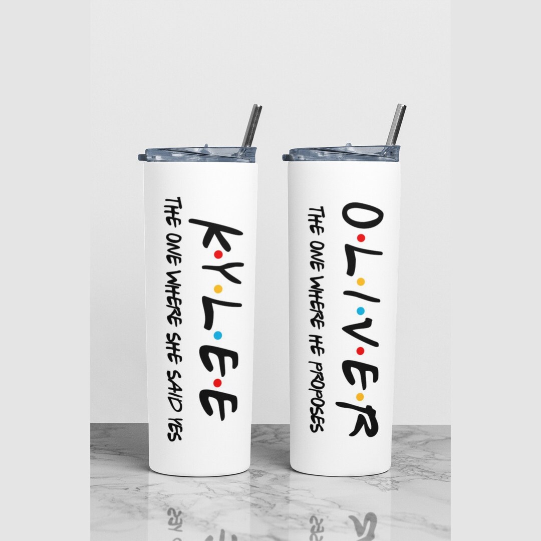 Custom Friends Text Cups, Custom Friends Tumblers, Gift Friends Fan ...