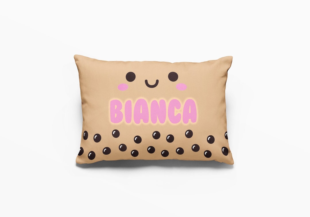 Boba Tea Gift, Boba Party, Boba Pillowcase, Custom Boba Tea Pillow ...