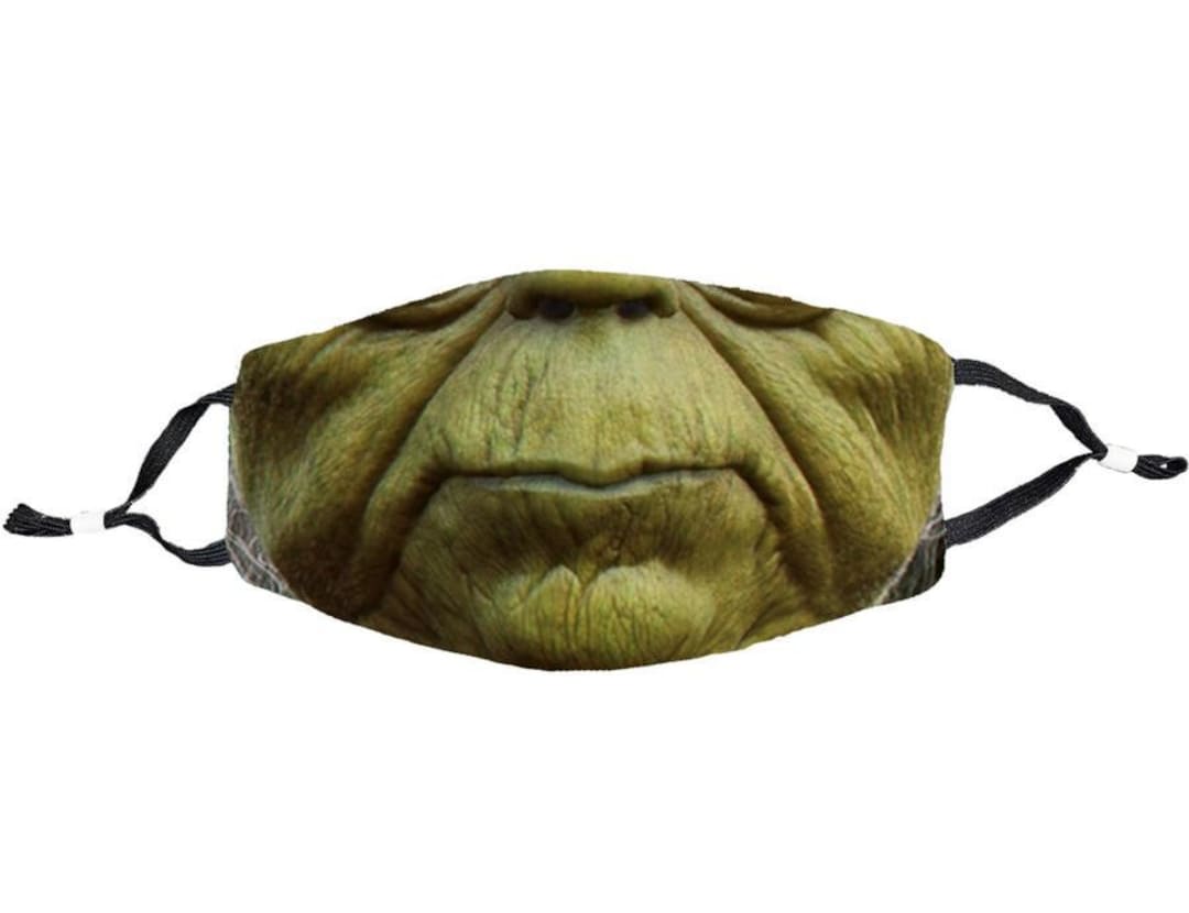 Yoda Mask With Filter Included, Star Wars Mask, Yoda Mouth Mask, Gift ...