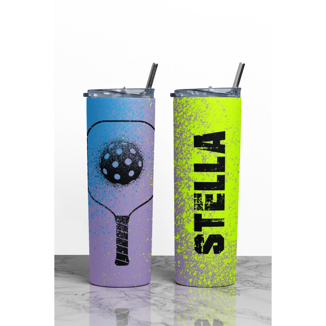 Pickleball Gift, Pickleball Skinny Tumbler, Custom Pickle Ball ...