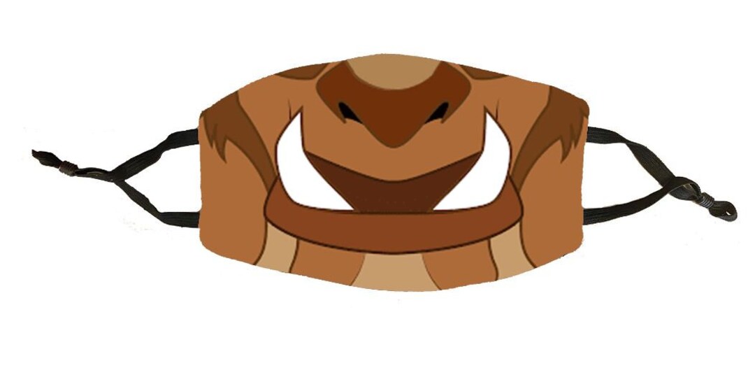 Beast Mask With Filter Included Beauty and the Beast Face - Etsy