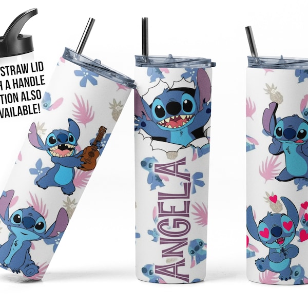 Custom Lilo and Stitch Tumbler - Etsy