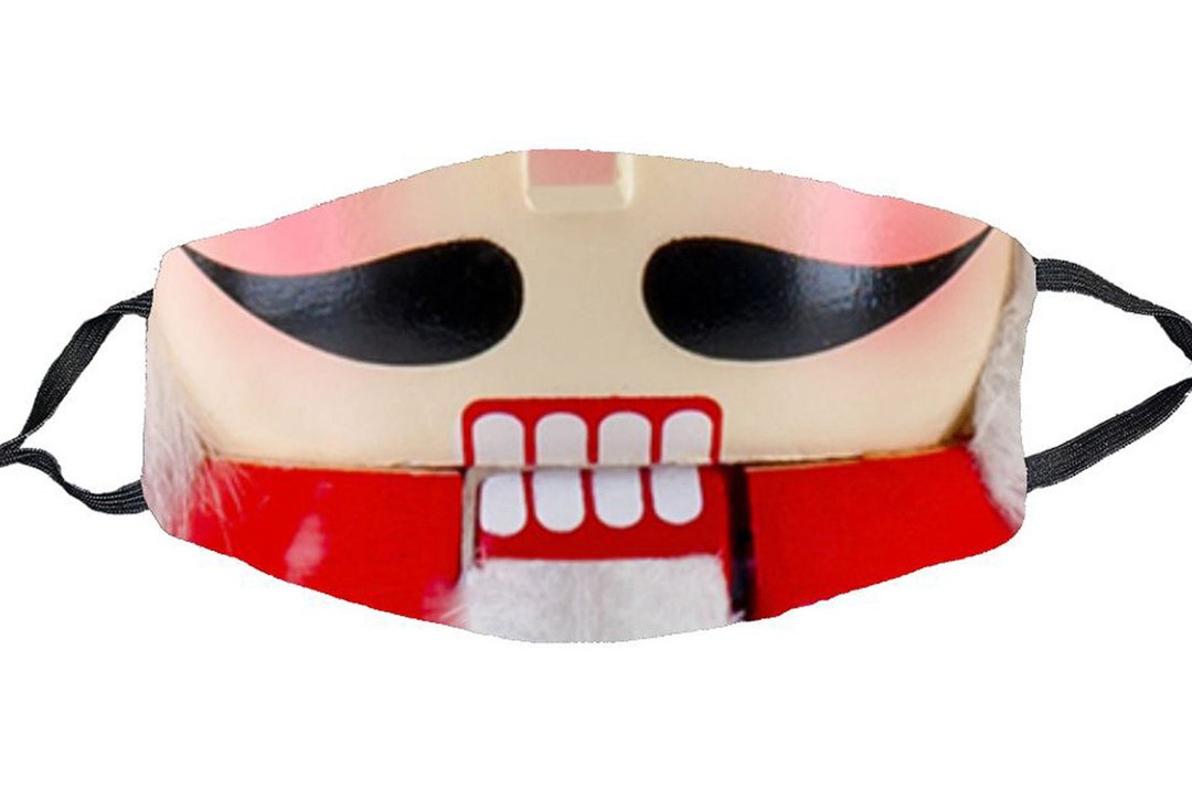 Nutcracker Mask With Filter Included, Nutcracker Mouth Face Mask, Masks ...
