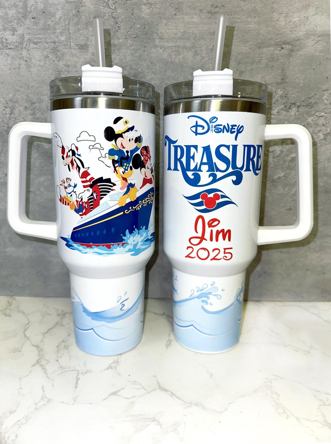 Disney Cruise Tumbler Customized With Any Ship, Name, Year ...