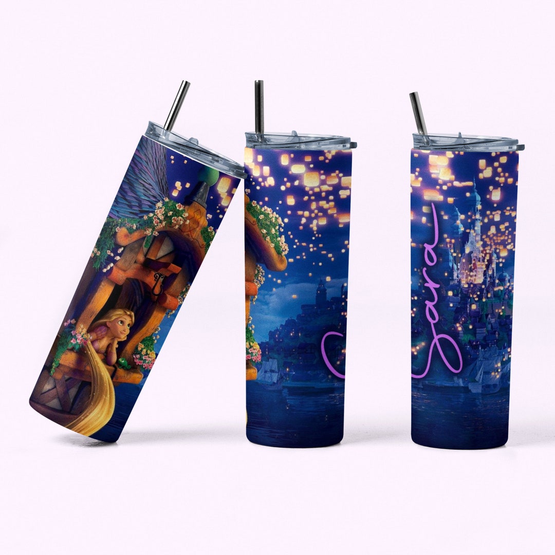 Rapunzel Tumbler, Custom Disney Princess Gift, Custom Tangled Gifts ...