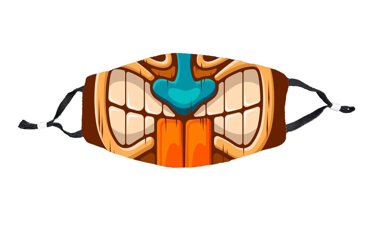 Tiki Man Face