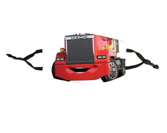 Cars Mask With Filter Included Mack Mouth Face Mask Mack - Etsy
