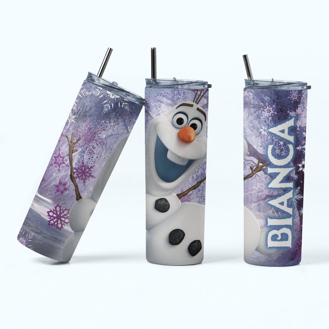 Custom Olaf Gifts, Olaf Tumbler, Custom Frozen Gifts, Personalized Olaf ...