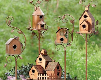 Bird Garden Decor - Etsy