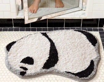 Panda Floor Carpet - Etsy
