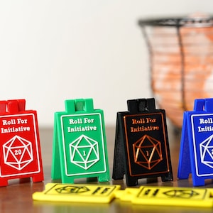 Roll for Initiative Novelty Mini-floor Sign - Etsy