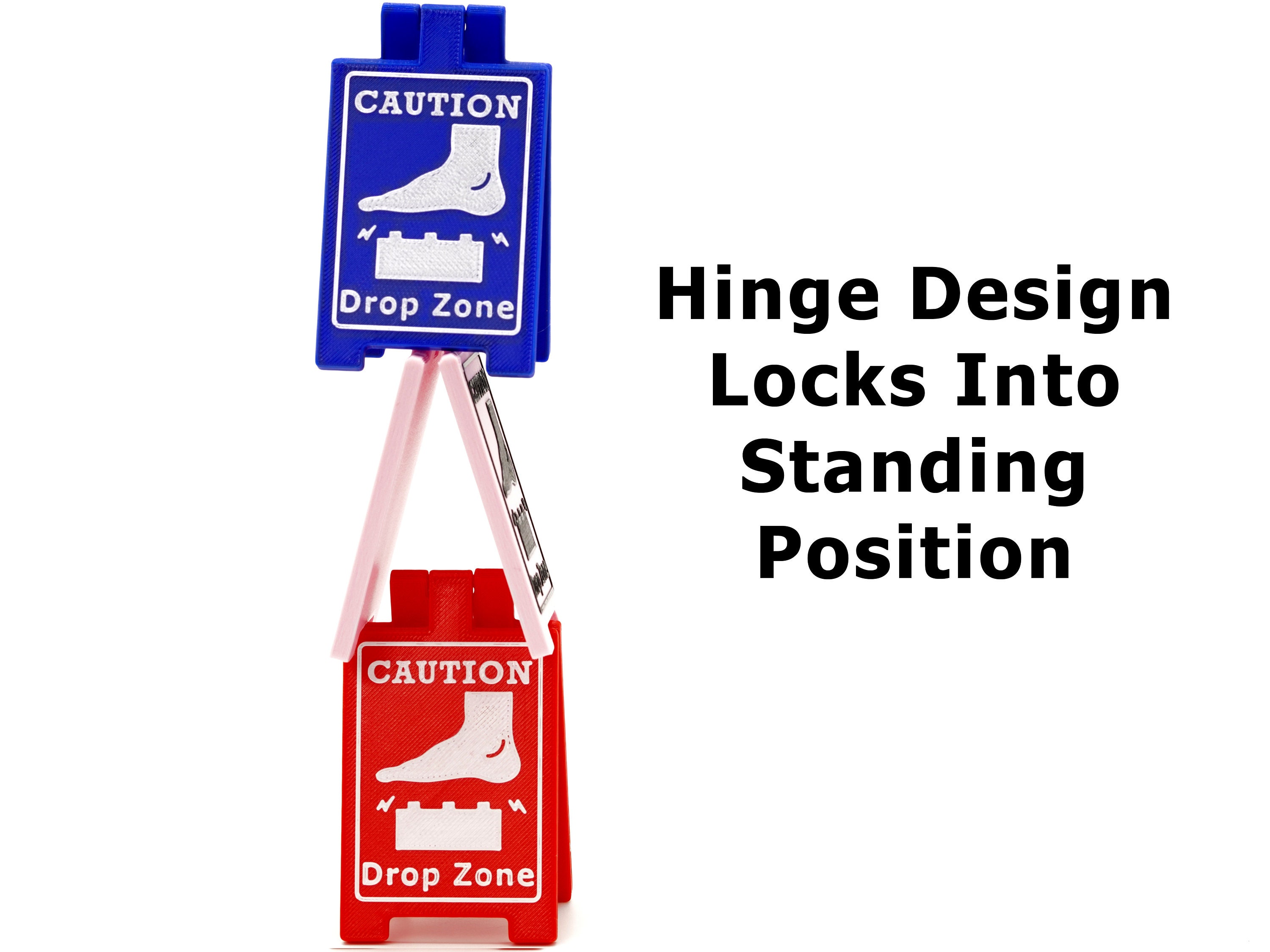 Brick Drop Zone Novelty Desk Sign | Funny Gag Gift Sign | Joke Desk ...