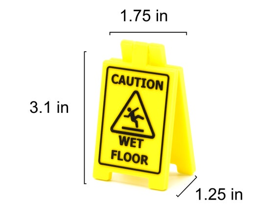 Wet Floor Sign Memes LEGO Wet Floor Sign By David Gregory