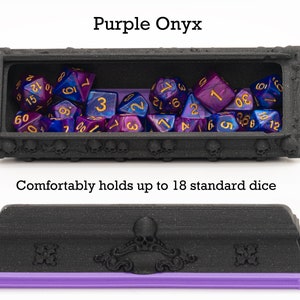 Coffin Dice Box for Tabletop RPG Games | Dnd Dice Holder | Dice Storage ...