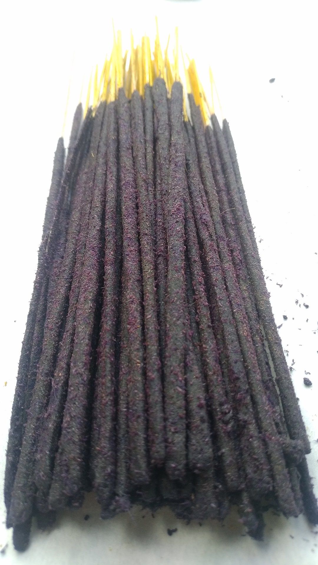 Lavender Incense Sticks Hand Rolled Hand Wrapped in Recycled Paper High ...