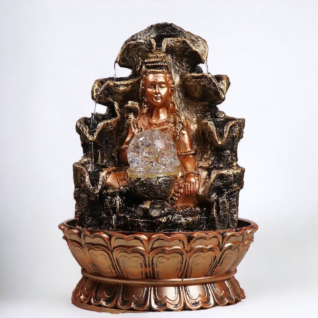 Zen Lord Buddha Themed Waterfall Fountain for Ultimate - Etsy