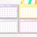 Cute Rabbit Planner Set Notepad Memo Sheet Calendar Weekly Plan Digital ...