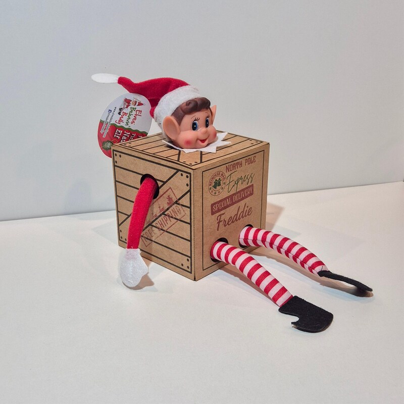 Elf Arrivals Box - Etsy UK