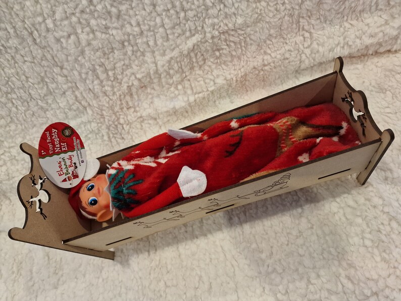Personalised Elf Bed! Single Bed Made From 3MM Birch Plywood - Easy ...