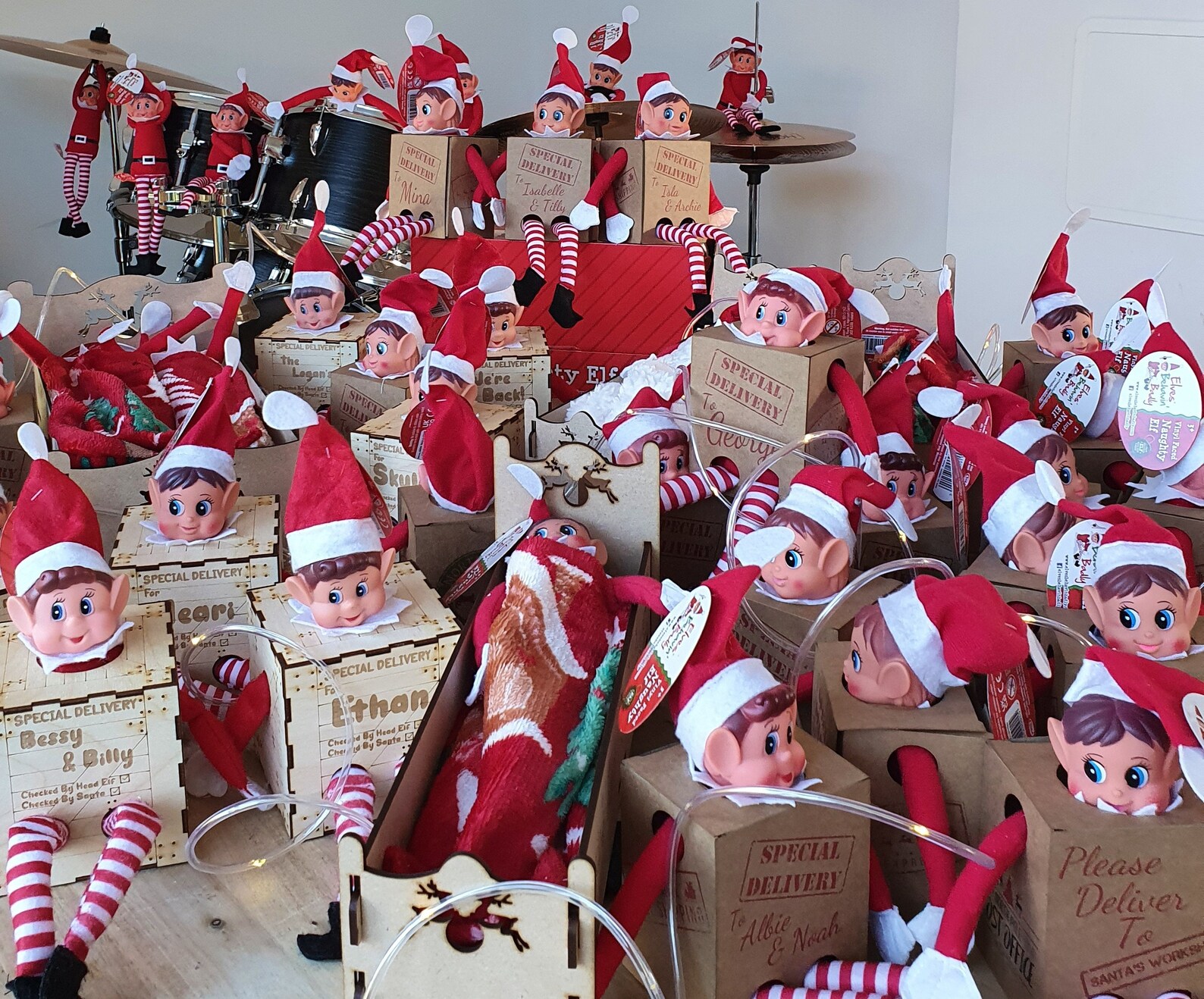 Personalised Elf Bed! Single Bed Made From 3MM Birch Plywood - Easy ...