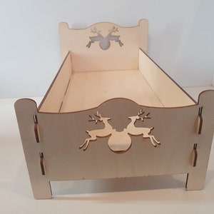 Personalised Elf Bed! Double Bed Made From 3MM Birch Plywood - Easy ...